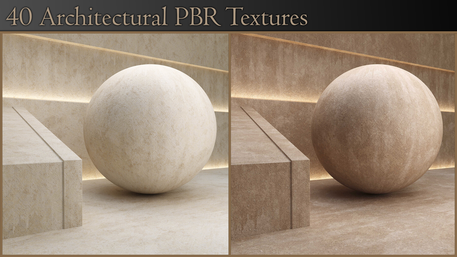 ArtStation - 40 Architectural PBR Textures | Game Assets