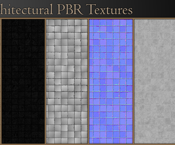 ArtStation - 40 Architectural PBR Textures | Game Assets