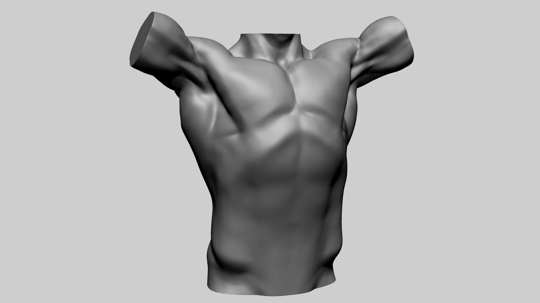 ArtStation - Base Male Torso A | Resources