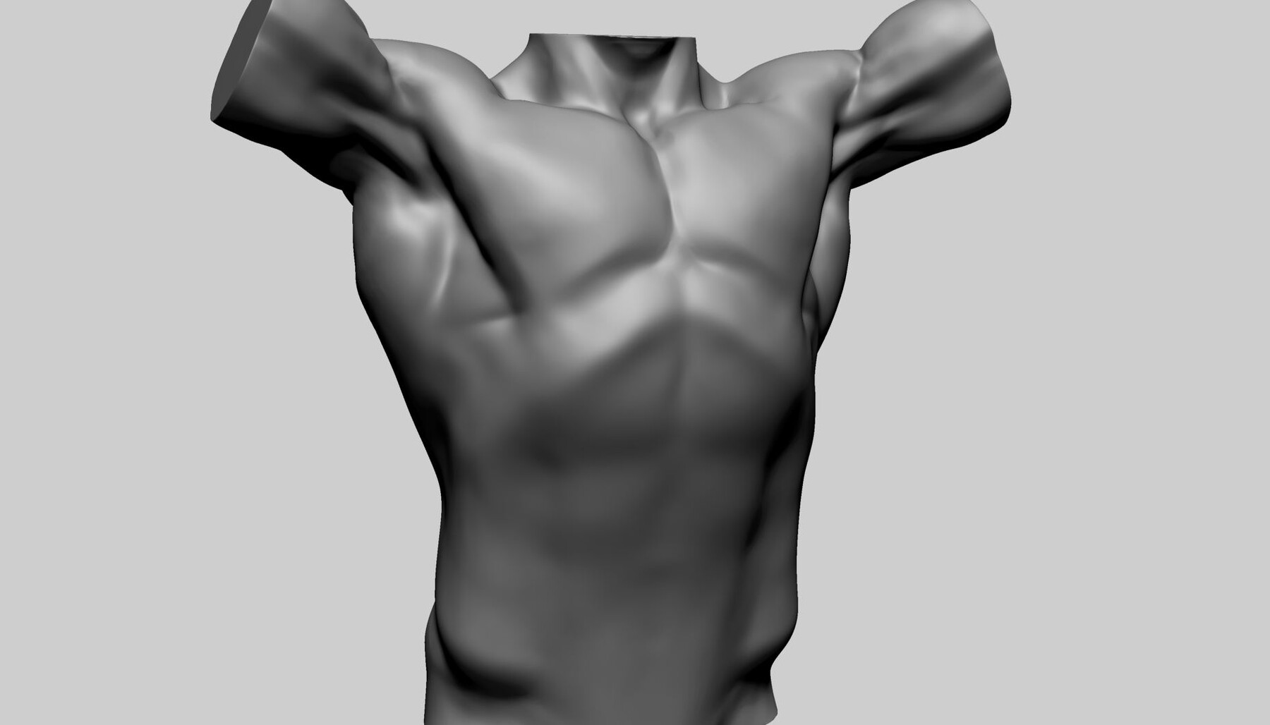 ArtStation - Base Male Torso A | Resources