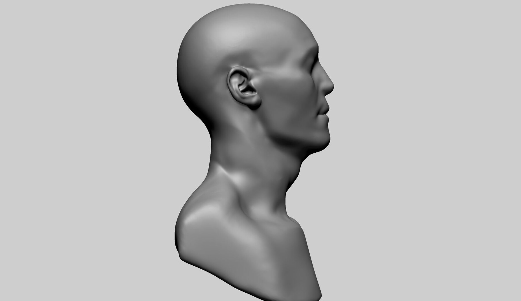ArtStation - Base Male Head j | Resources