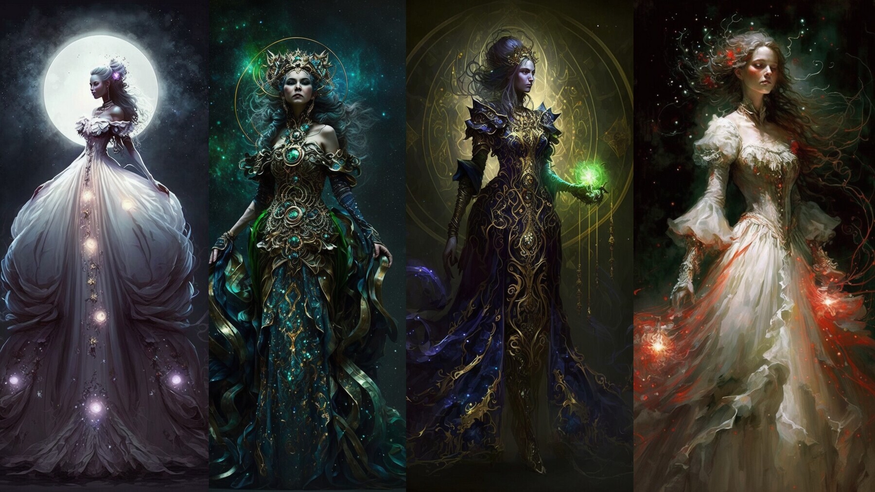 ArtStation - 80 Cosmic Queens - 8K Resolution | Artworks