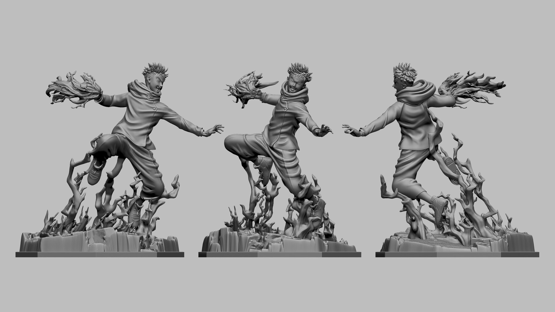 ArtStation - Yuji Itadori - Jujutsu Kaisen | Resources