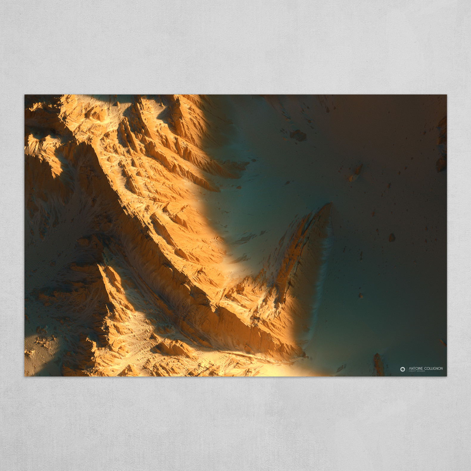 Antoine Collignon.com | Freelance Concept Artist - Cinematic Landscape