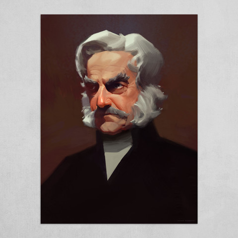 Portrait of sir Peter Pears by Stefan Stankovic