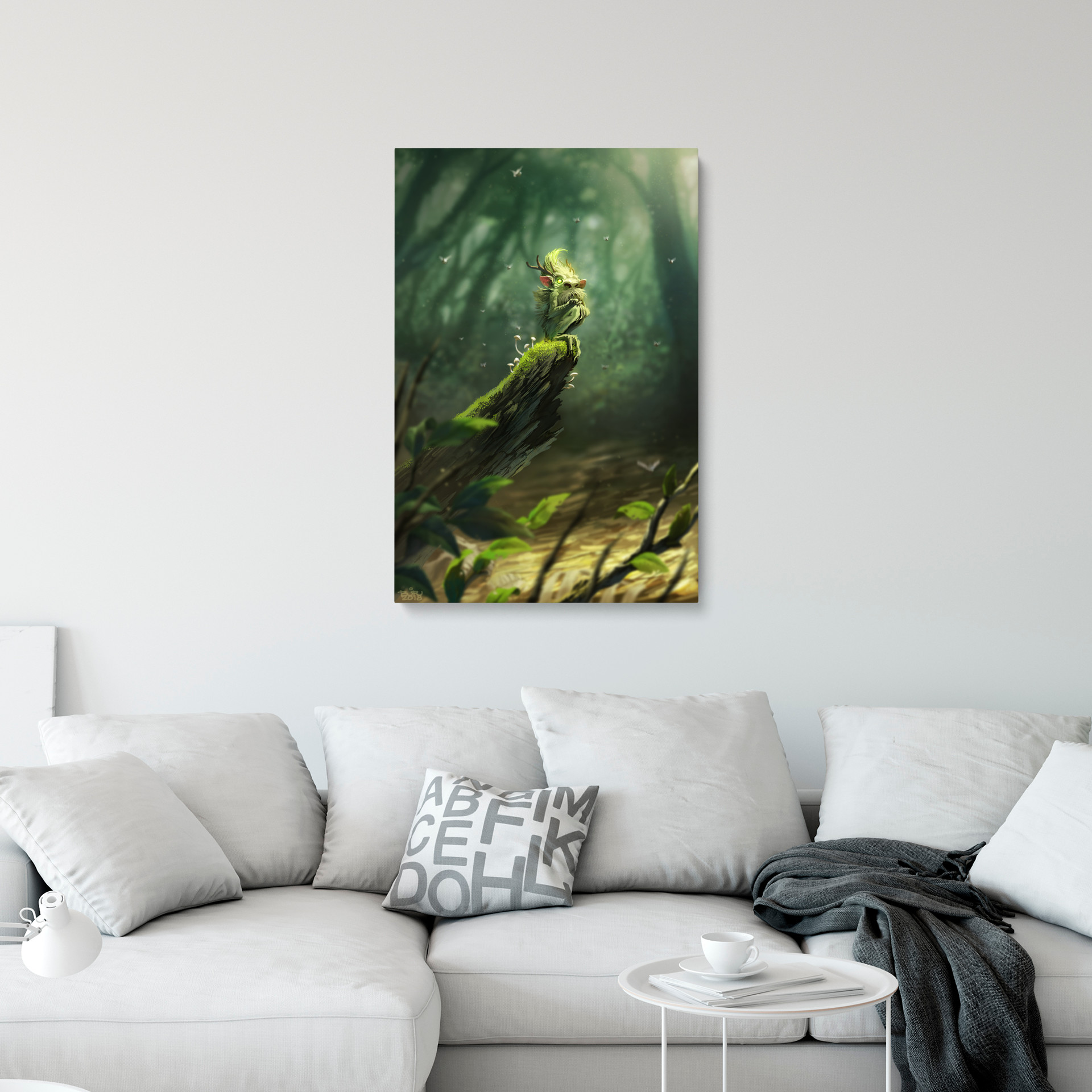 Art of Brian Valeza - Green Dwende