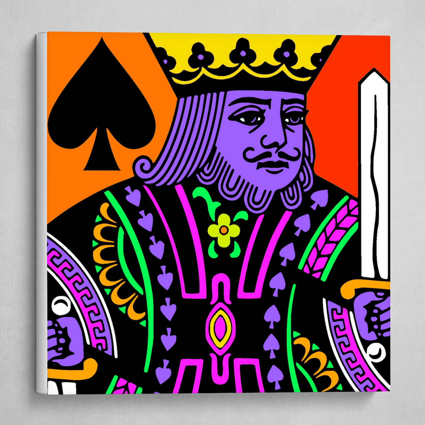 King Of Spades Design