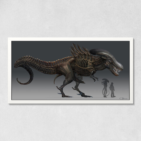 Alien T-rex by RJ Palmer