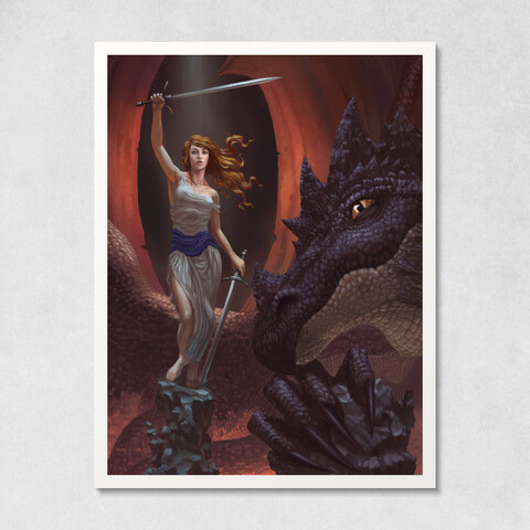 Liberty Dragon by Brian C Hailes