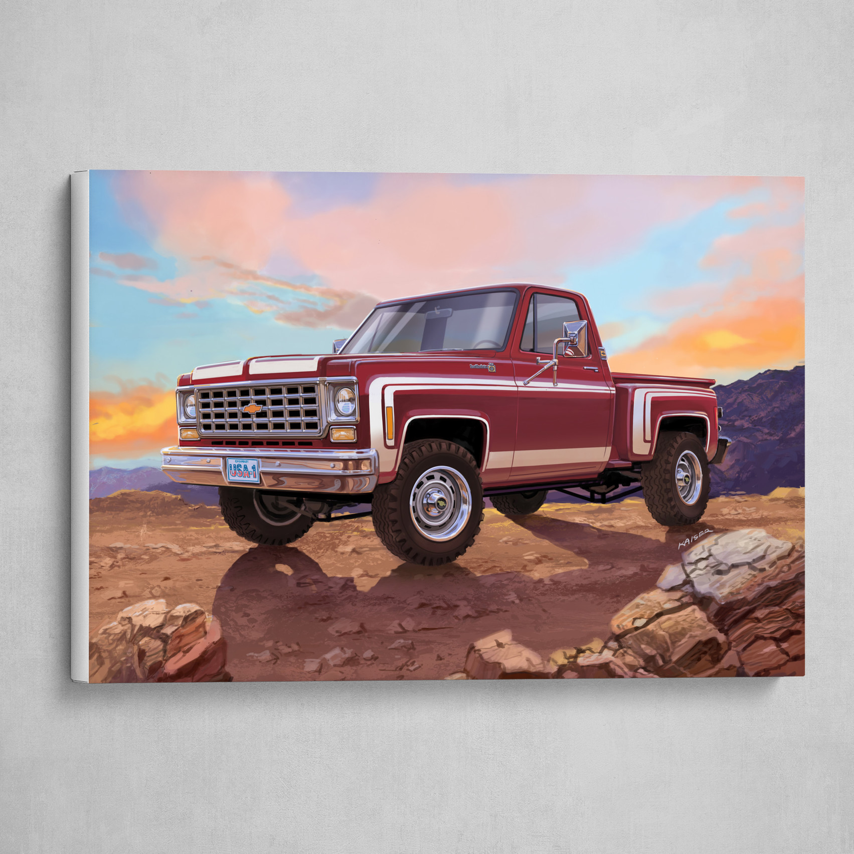 Bruce Kaiser - 1978 Chevy Stepside Pickup