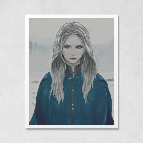 Princess Cirilla, Lion Cub of Cintra by Zu Yuan Cesar