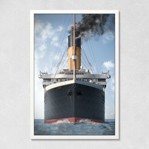 RMS Titanic - Bow view by Vasilije Ristovic