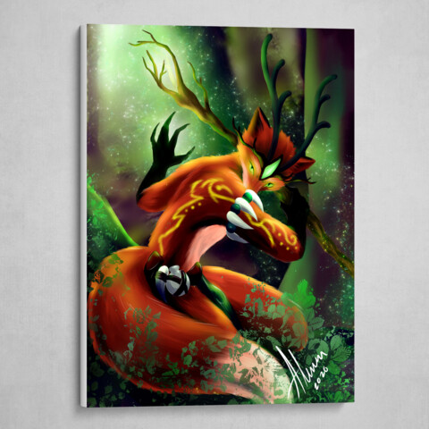 Fox Druid by abiguel rivard