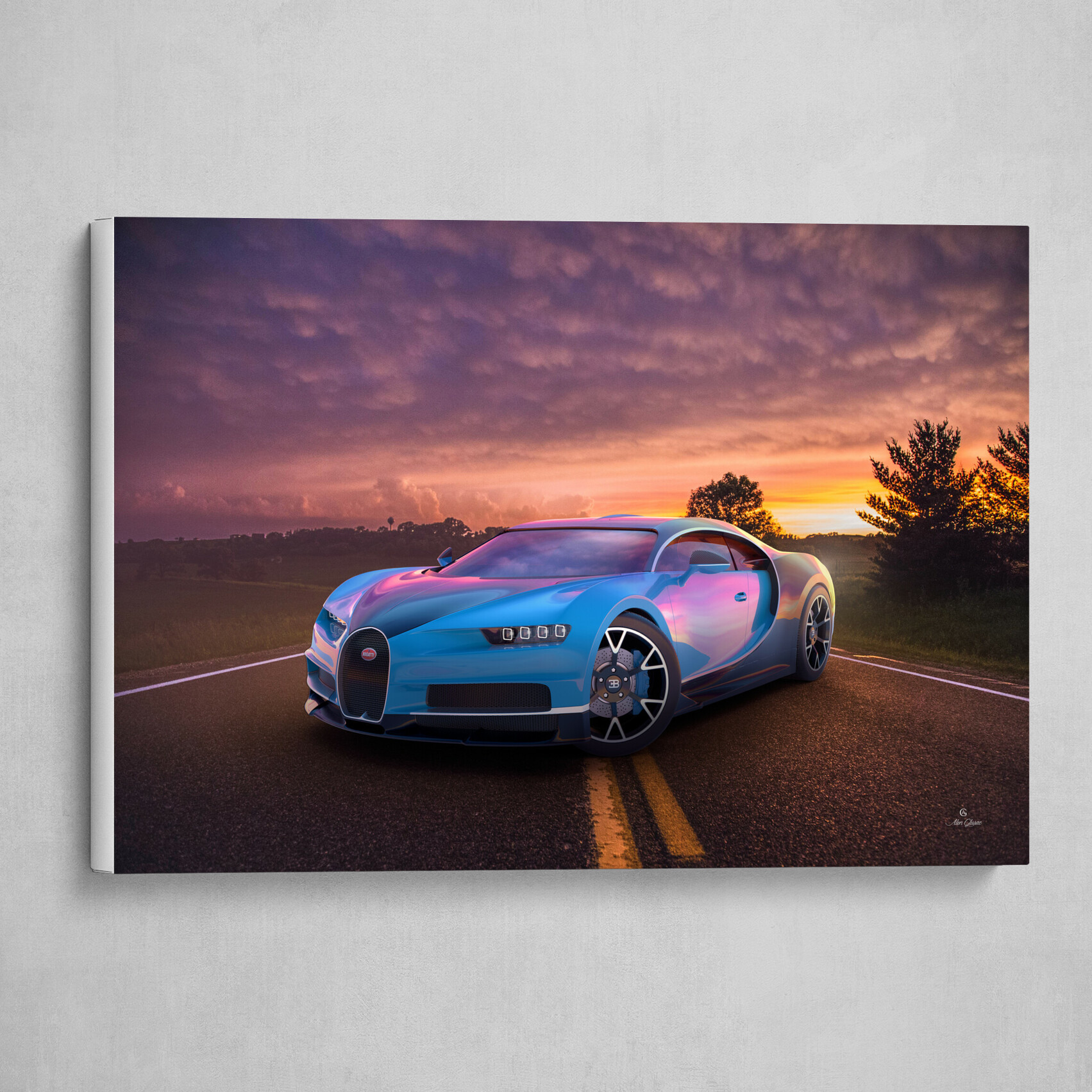 bugatti canvas