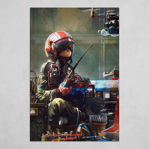 Rusty Skies Observer by Michael Black