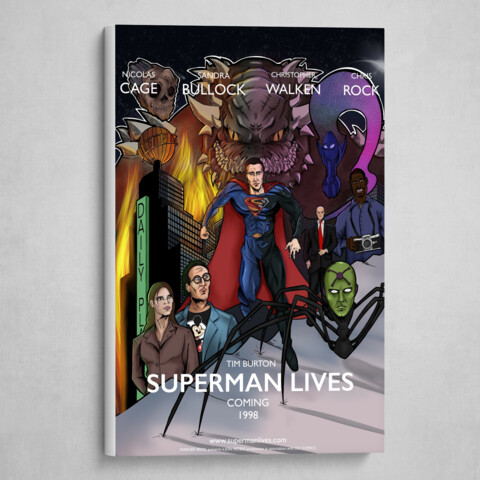 Tim Burtons’ Superman Lives by Greg Lynham