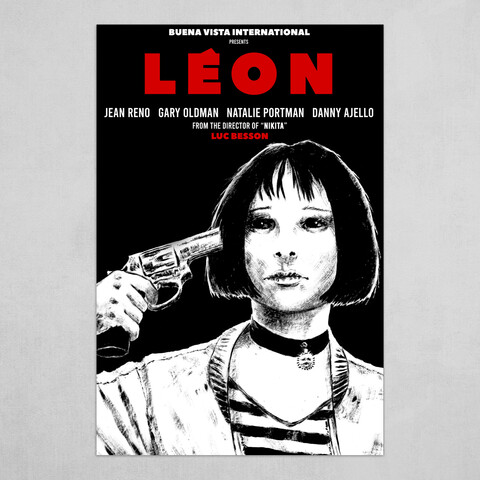 Leon Alternative Poster by Stefano Artibani