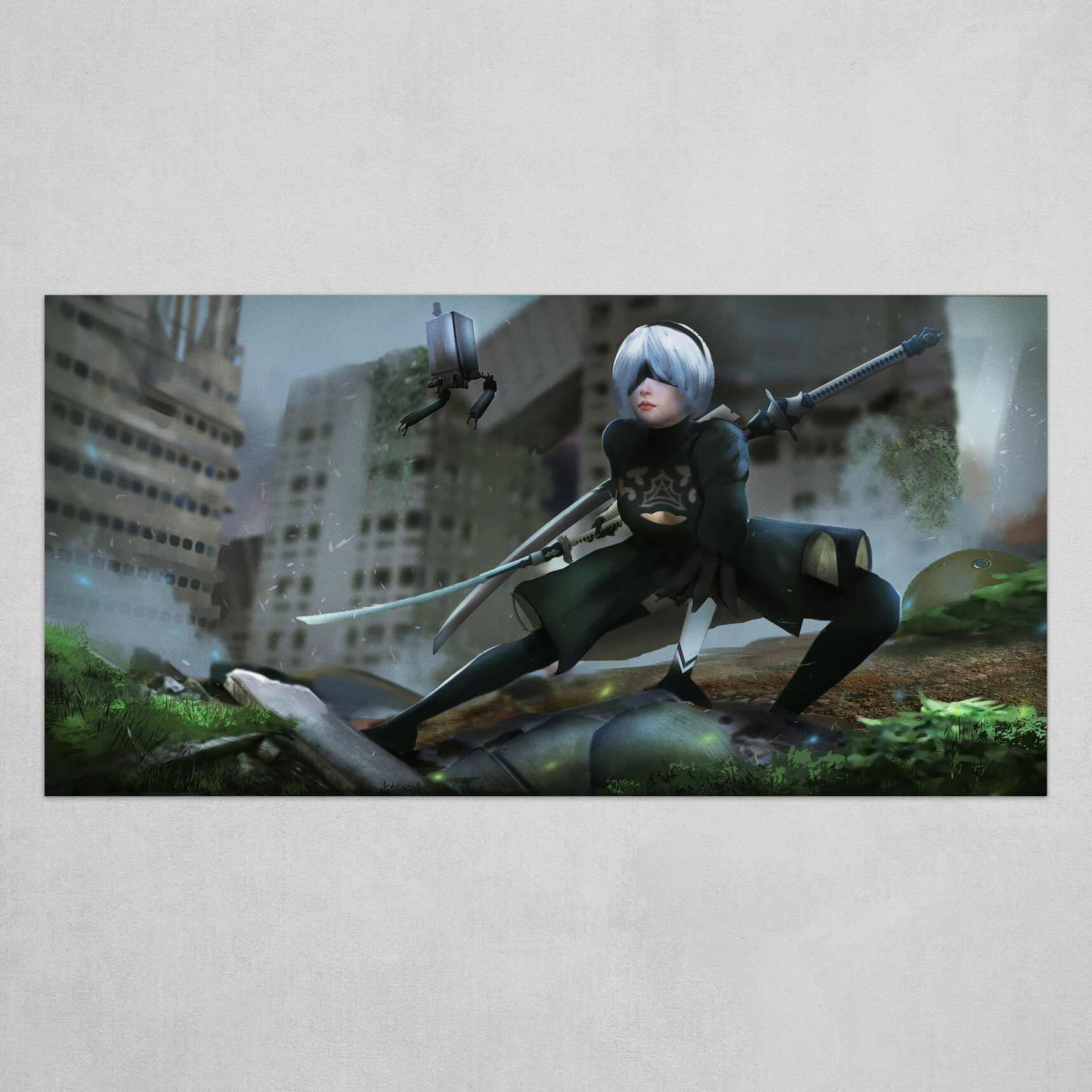 Darriel Diano - Nier Automata Poster