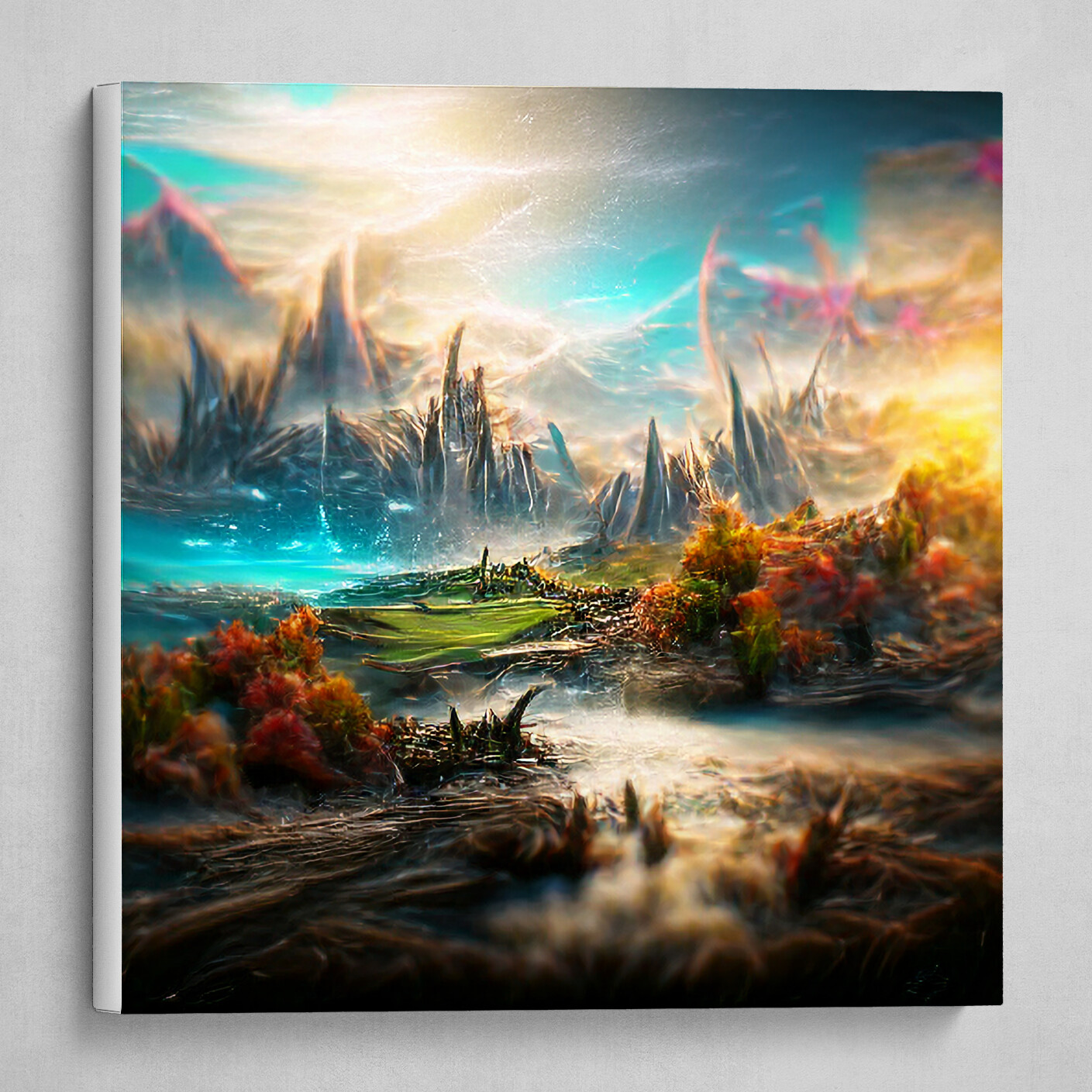 Fantasy Landscape Painting