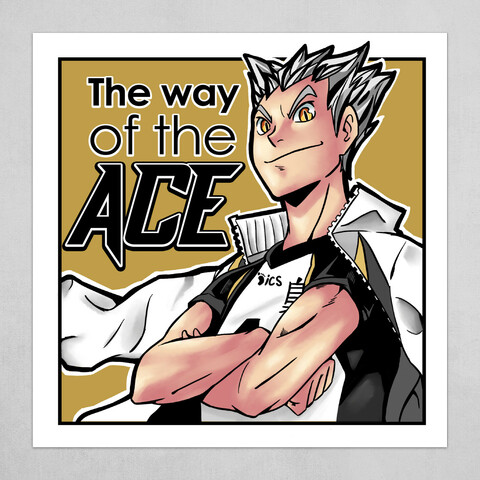 Haikyuu fan art - Bokuto - Way of the Ace by Nicolas Rivadeneira