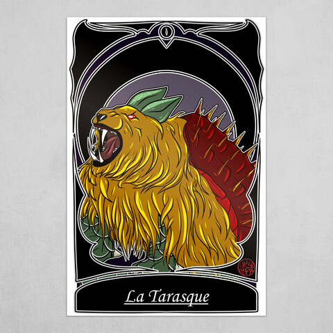 La Tarasque - folklore Provence Tarascon by Kévin TEMBOURET