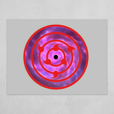 Sharingan Purple by SAMUEL UCHIHA