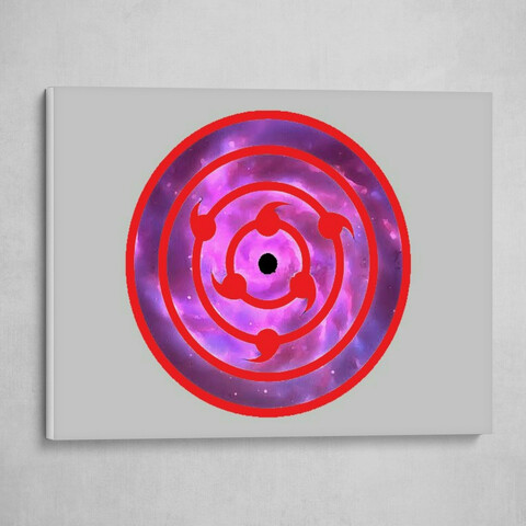 Sharingan Purple by SAMUEL UCHIHA