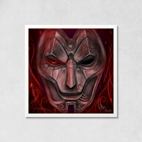 Jhin from league of legends fanart | OC by Priya Burele