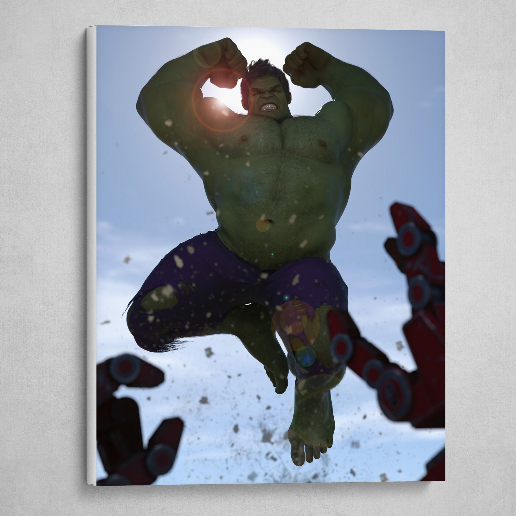 hulk canvas