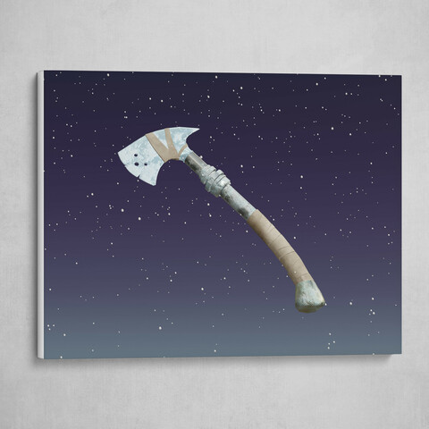 Frozen Axe by Joseph Palma