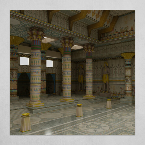Egyptian Pharaoh Interior Palace by Mr Egypt