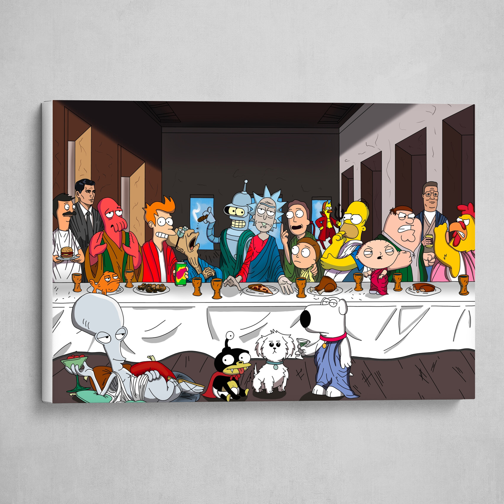 Looney Tunes Last Supper