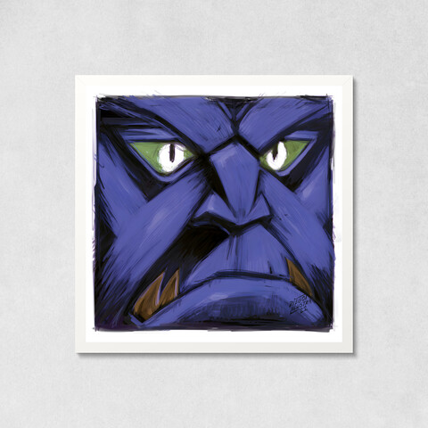 Purple Orc by Diego Henrique