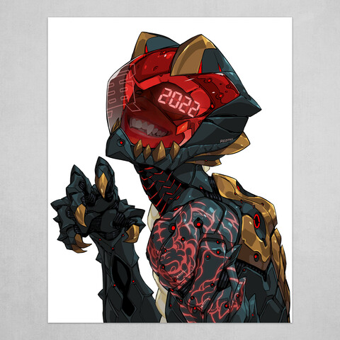 REDTAIL_New Year Illustration by TERU