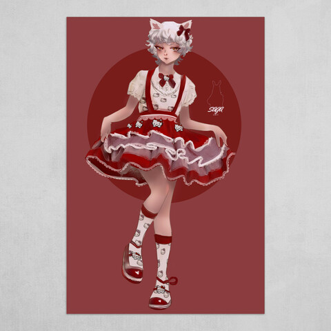 Hello Kitty Human by SAGA art
