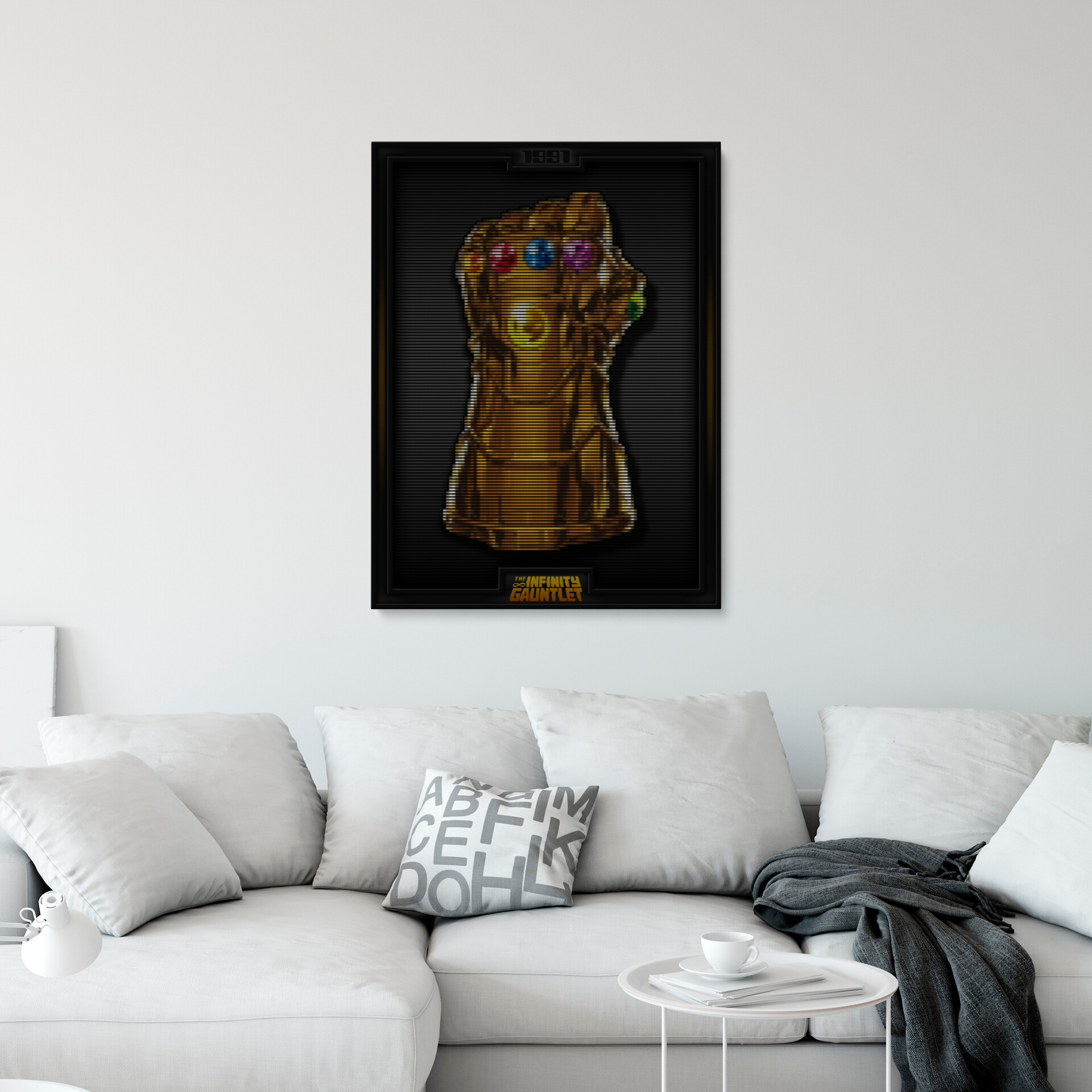 DrLobo1er - Infinity Gauntlet 1991 CRT Poster
