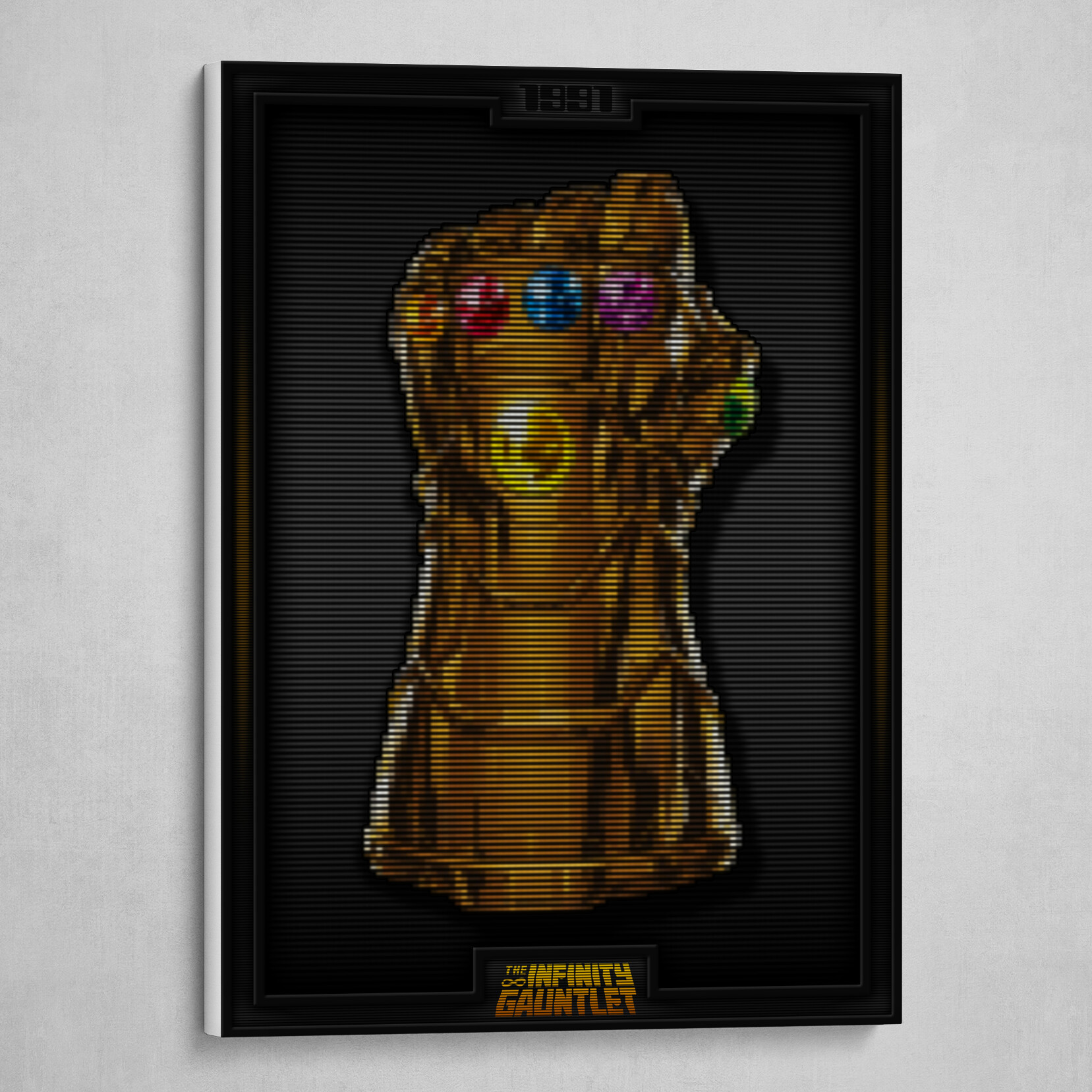 DrLobo1er - Infinity Gauntlet 1991 CRT Poster