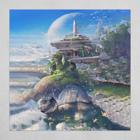 The turtle city by Pato