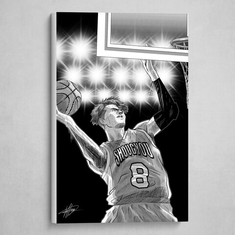 Basketball Lay Up draw by Jeffrey R López