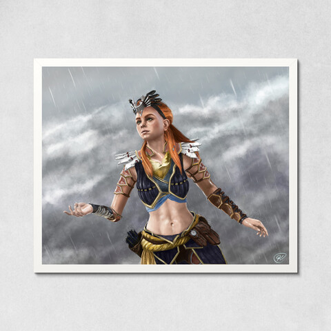 Aloy Fan Art by Katty Bean