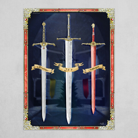 Valyrian Steel Swords by Cæsar Filho