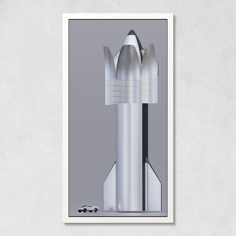 Cargo Starship Concept Showcase by Lunprod