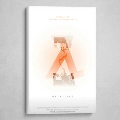 Half-Life Film Poster Collection - Half-Life by Nick Burns