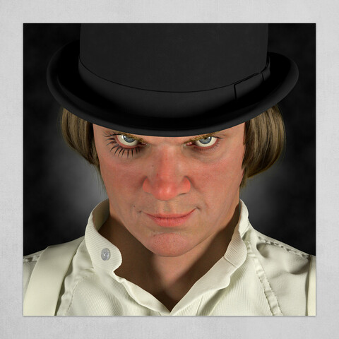 Alex Delarge Portrait by Joe Parente