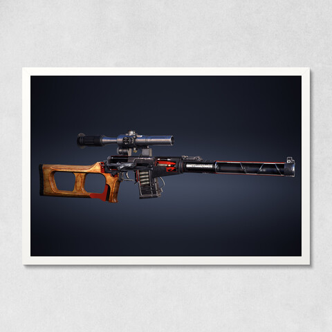 Vintorez cutaway by RenderDock Studio