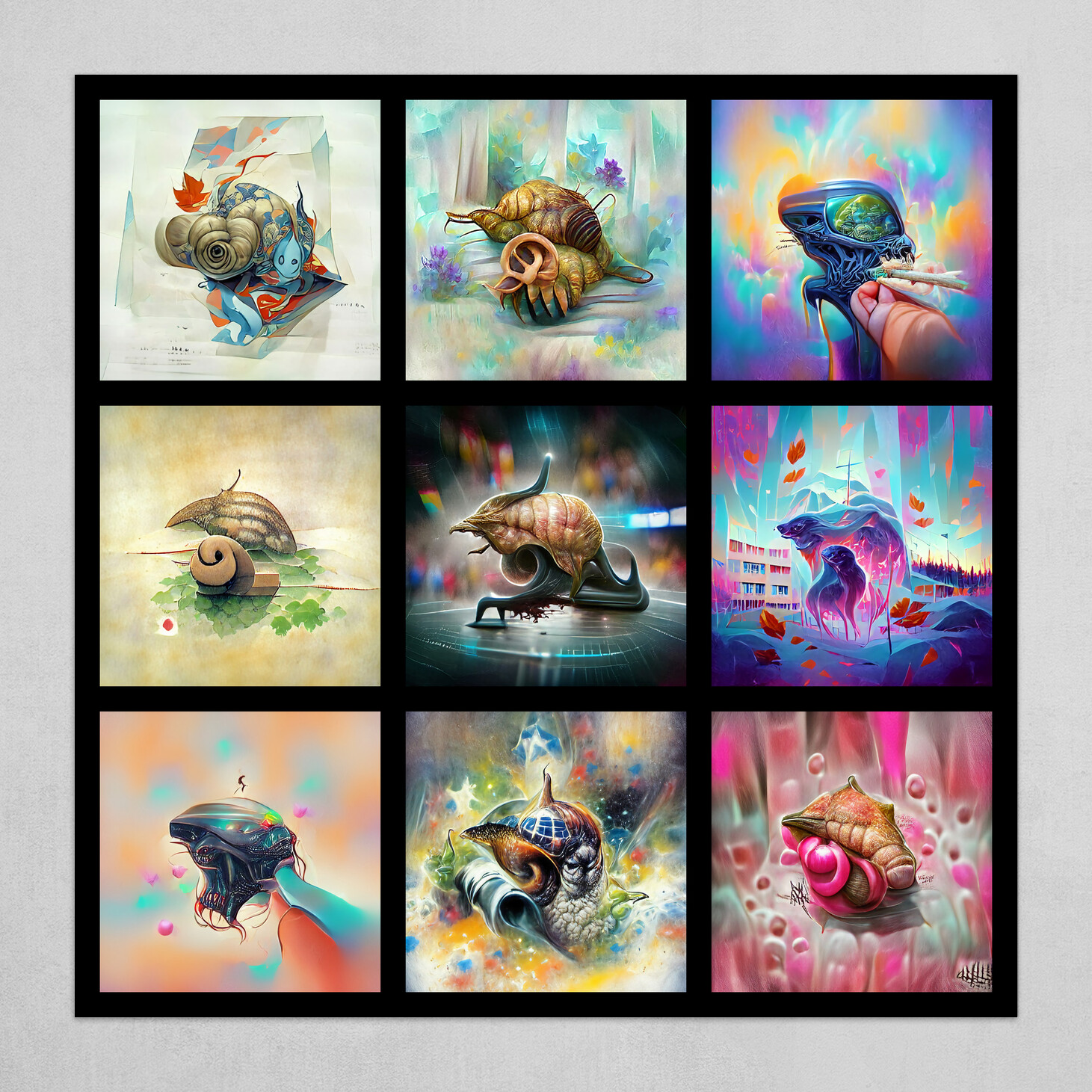 angry toaster - AI Ink Transformation Collection #2