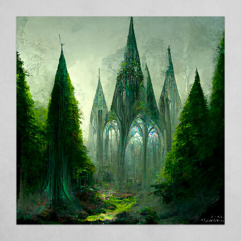 FaiRYTaiLS - Elven Cathedral by Mikey Bergman