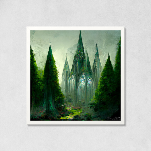 FaiRYTaiLS - Elven Cathedral by Mikey Bergman
