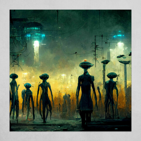 Alien Market by Daarax