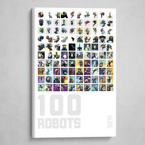 100 Robots by Jim Rowden